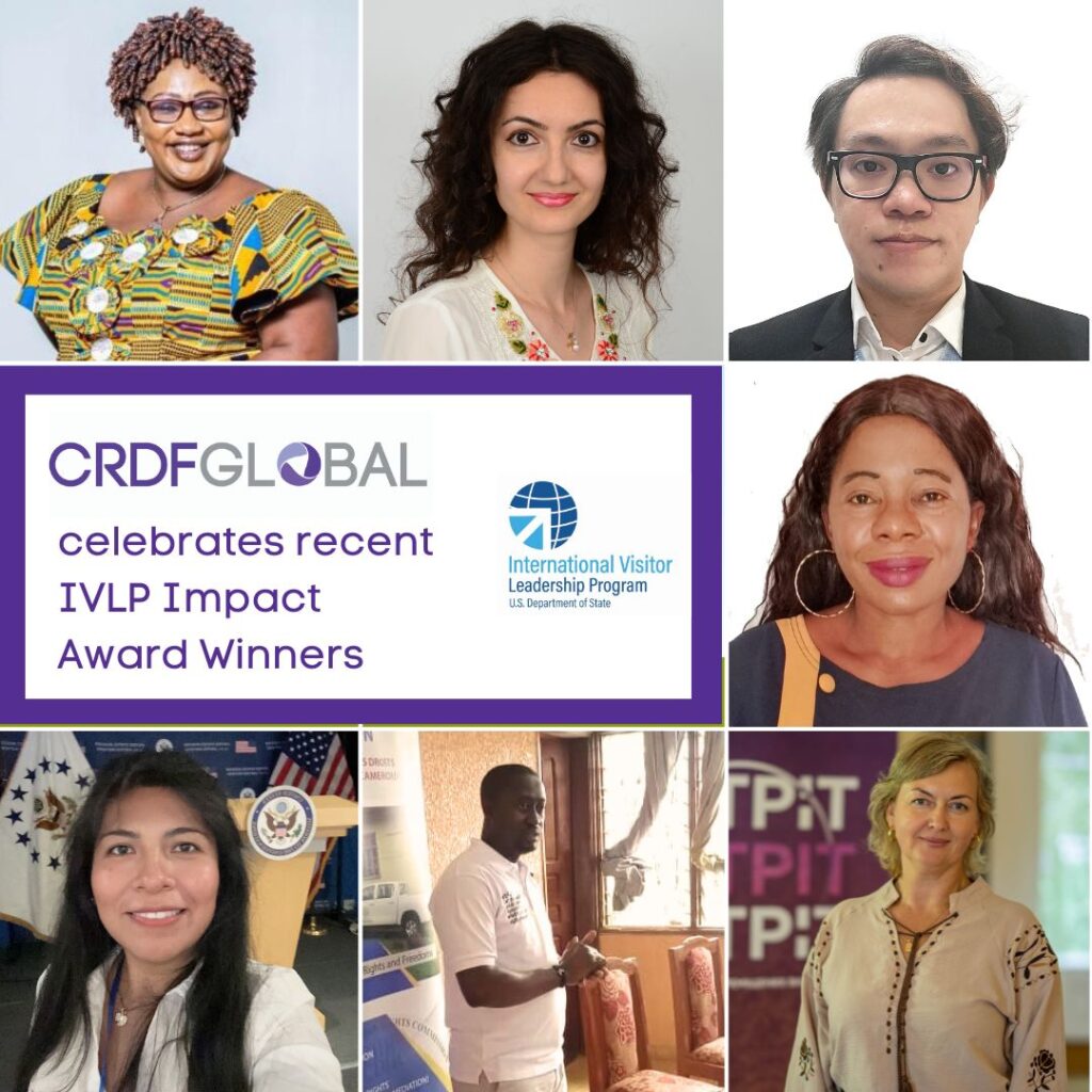 CRDF Global Celebrates IVLP Impact Award Winners – CRDF Global